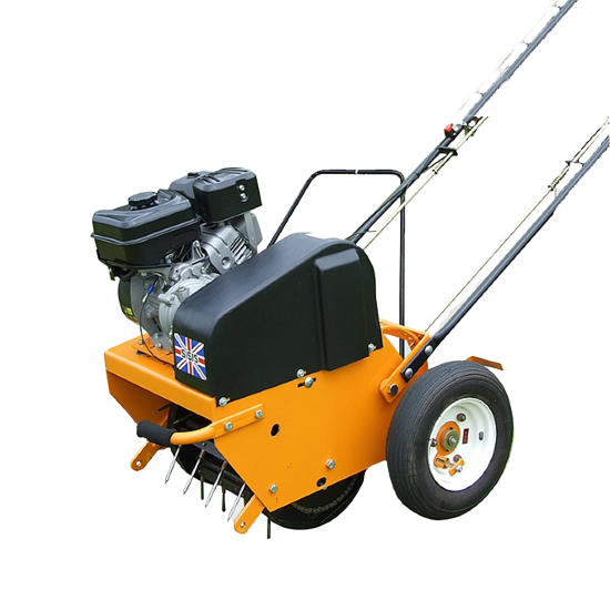 Petrol Lawn Spiker - BrightAcres Tool Hire